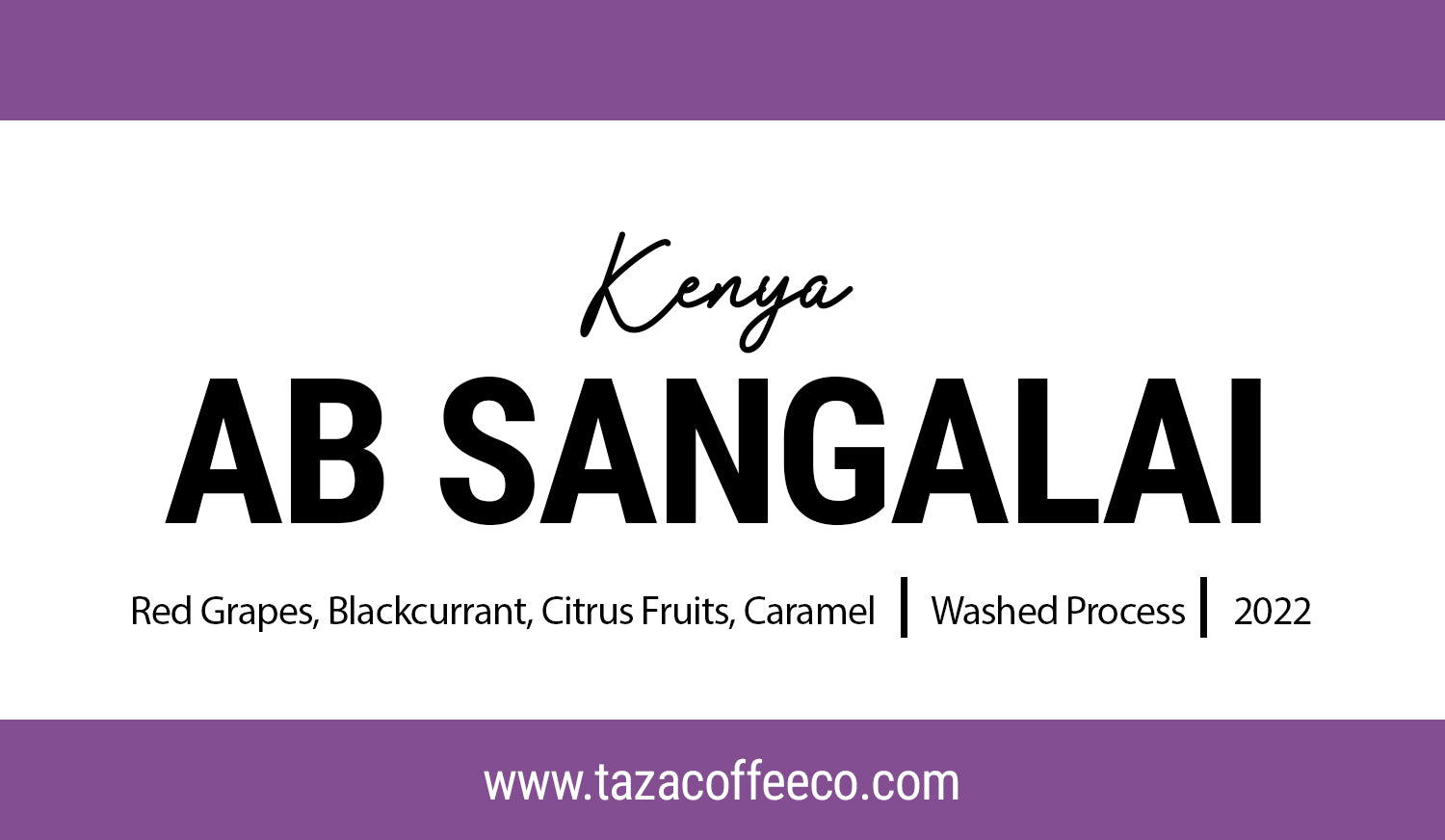 New Releases – Taza Coffee Company